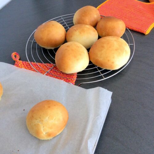 Recette des petits pains hamburger