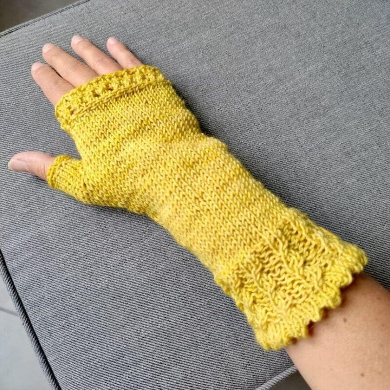 De jolies mitaines en laine à tricoter {Patron Tricot}