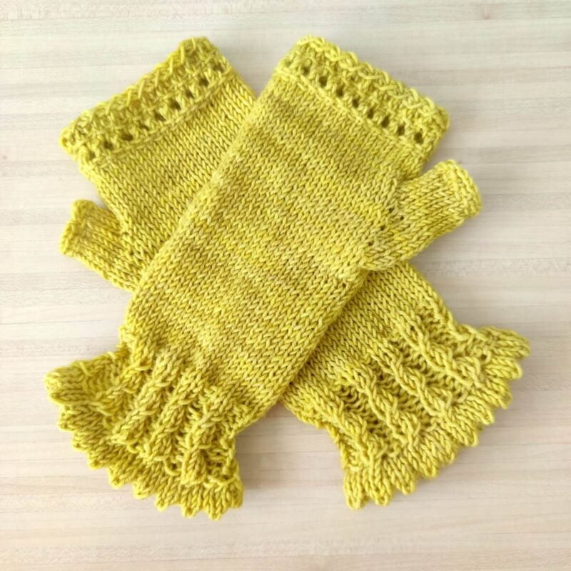 De jolies mitaines en laine à tricoter {Patron Tricot}