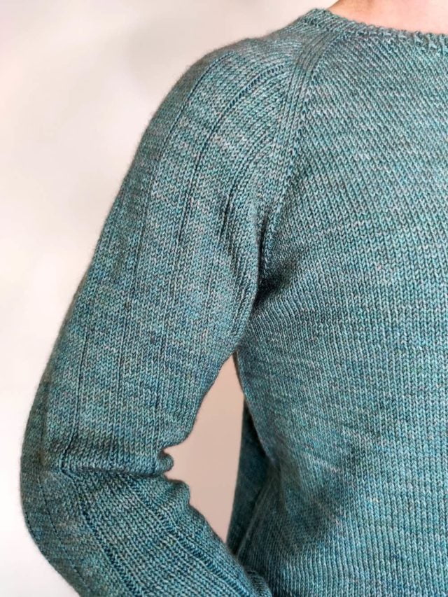 > Pull pour Homme So Basic Sweater, un modèle facile en Top-Down