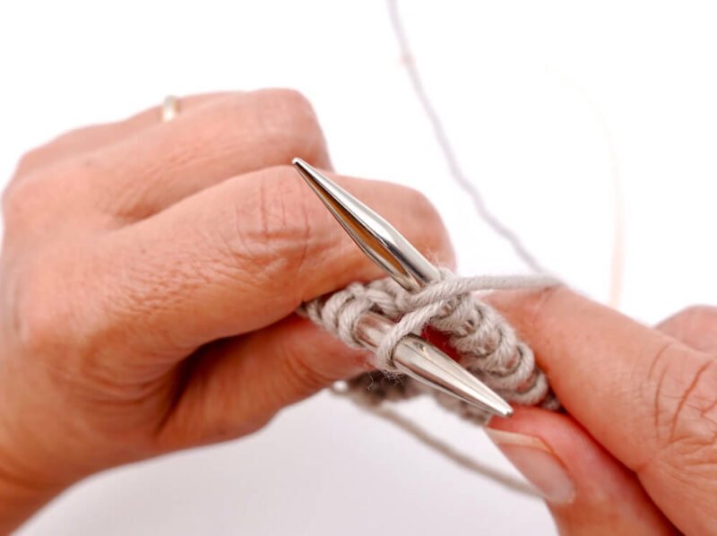 > Tuto tricot - Comment faire une augmentation barrée