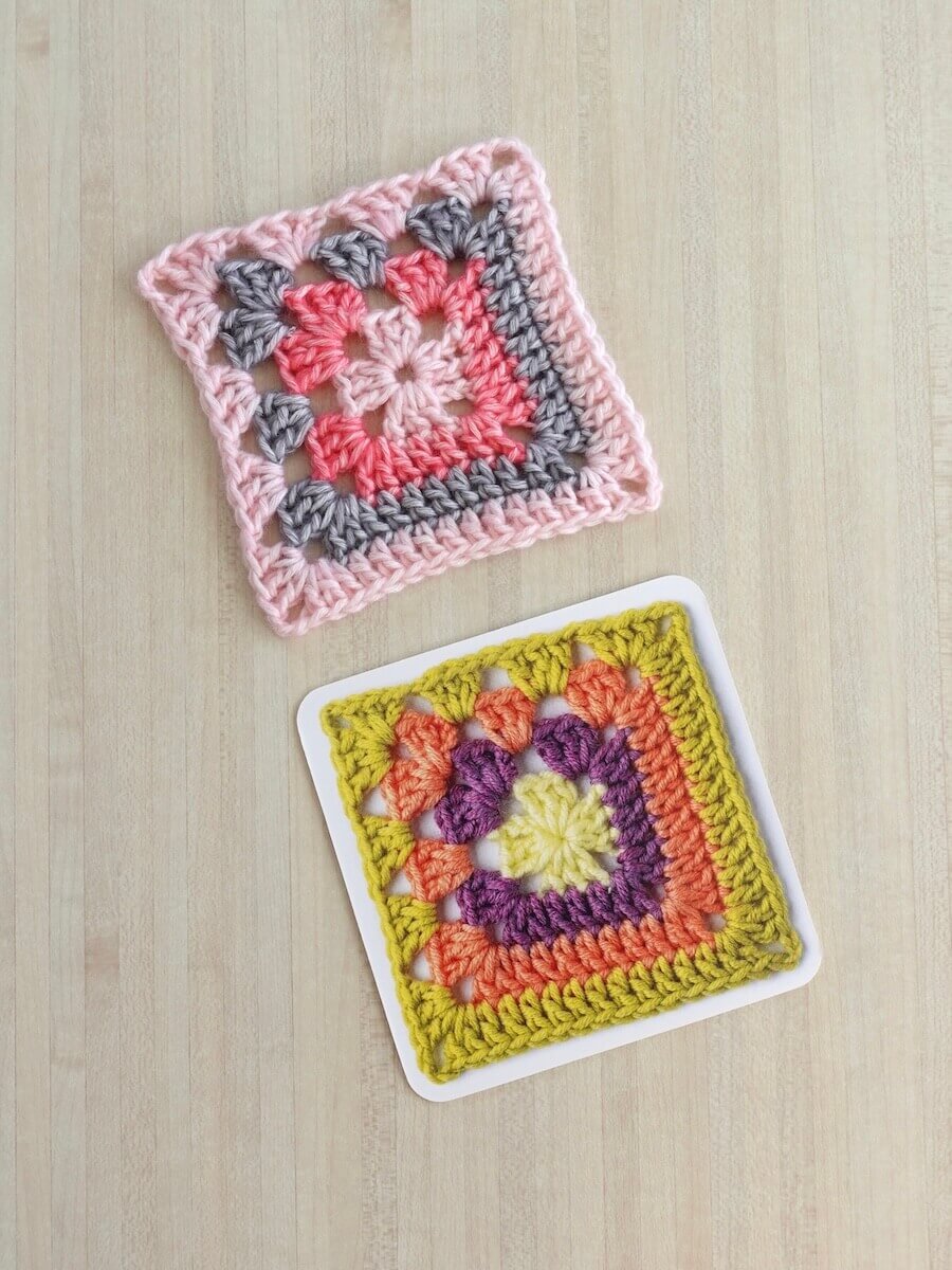 Coffret Crochet 50 granny Mix & Match - Modèles à combiner