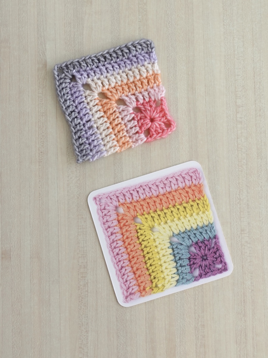 Coffret Crochet 50 granny Mix & Match - Modèles à combiner