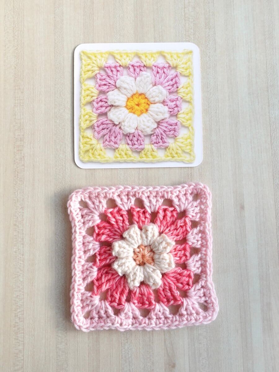 Coffret Crochet 50 granny Mix & Match - Modèles à combiner